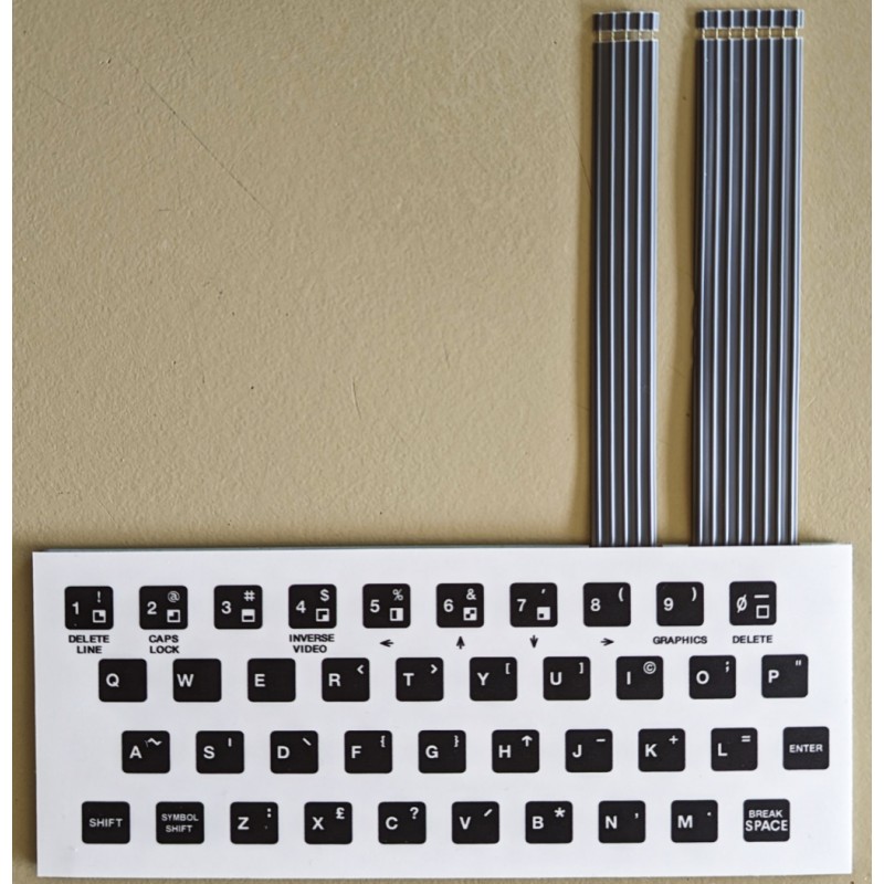 ZX8-KDLX keyboard for Sinclair ZX81 and ZX80 Model ZX81